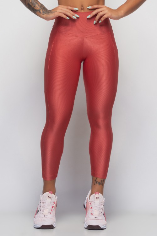 Calça Legging Sky Midi com bolso Essence