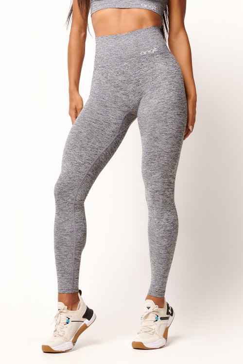 Calça Legging Seamless Mescla Médio Lift Contour