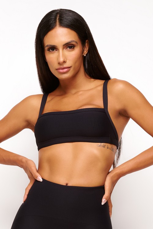 Top Ultra Sculpt Active Flow Black