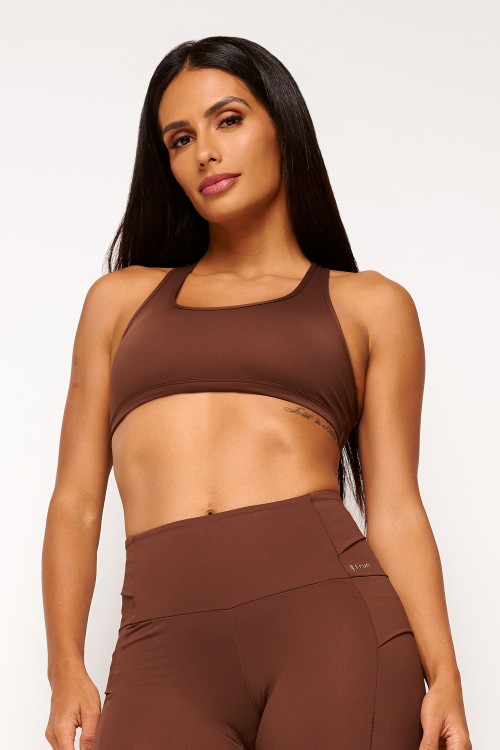 Top Tech-Run Marrom E-Run